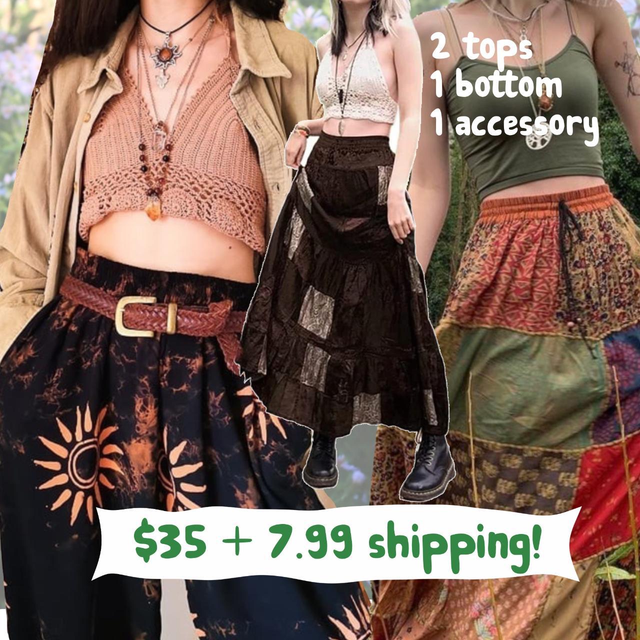 🦋🍃EARTHY BOHO GRANOLA STYLE BUNDLE🍄🌿 ⚠️ DO NOT... - Depop