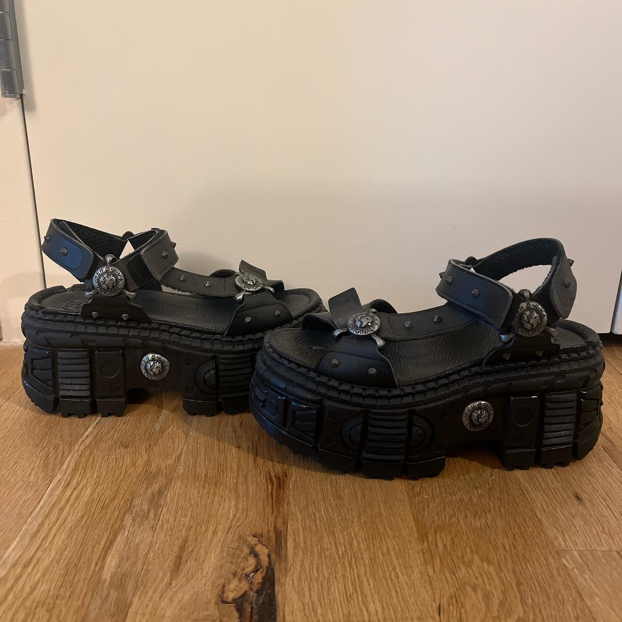 New Rock platform sandals Barely worn perfect... - Depop