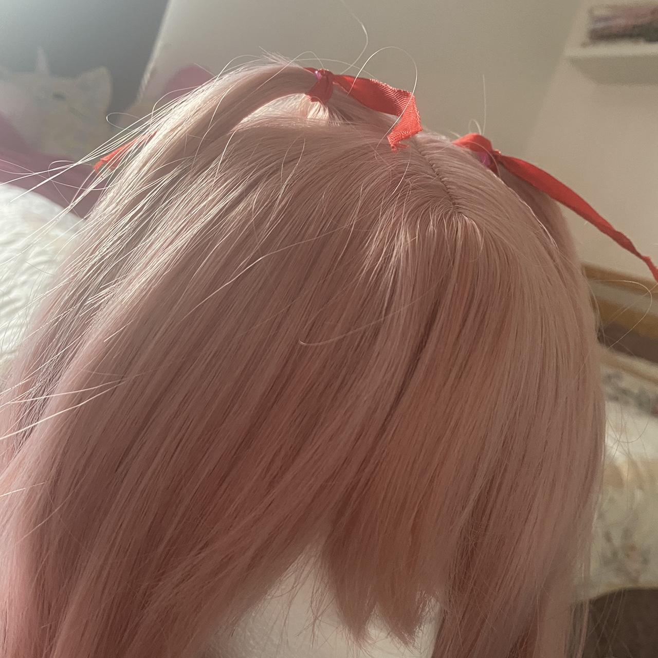 Natsuki cosplay wig Doki doki literature club girl... - Depop