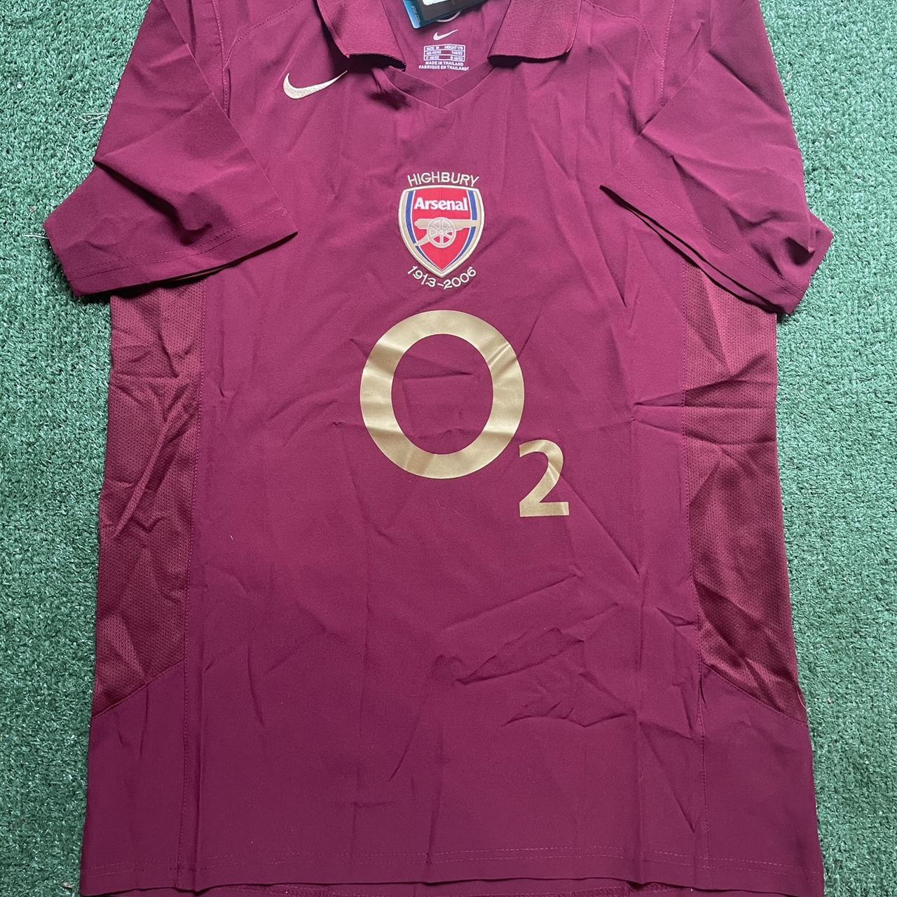Retro 2006 Arsenal Jersey - Depop