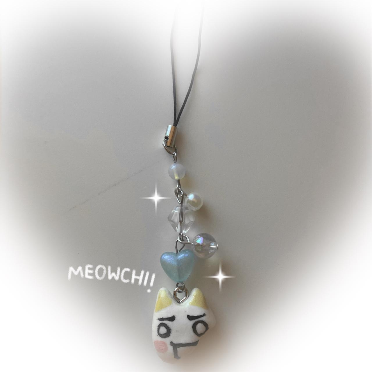 blue mochi toro inoue clay phonestrap! - or... - Depop