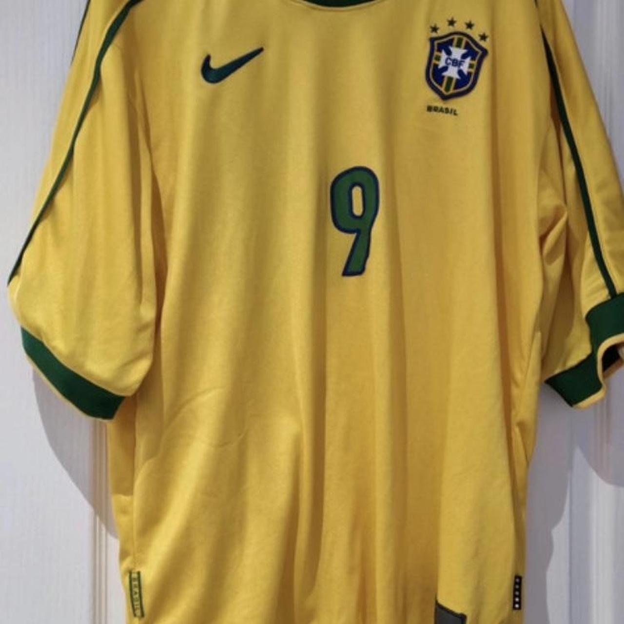 Retro Brazil football top 1998 R9 Everything is... - Depop