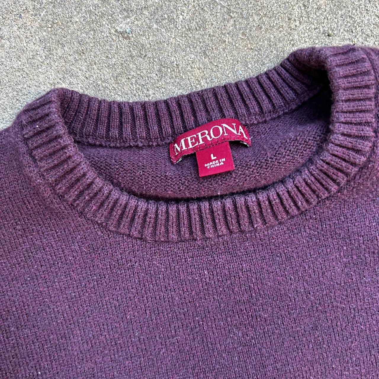 red merona sweater good condition size L hmu for... - Depop