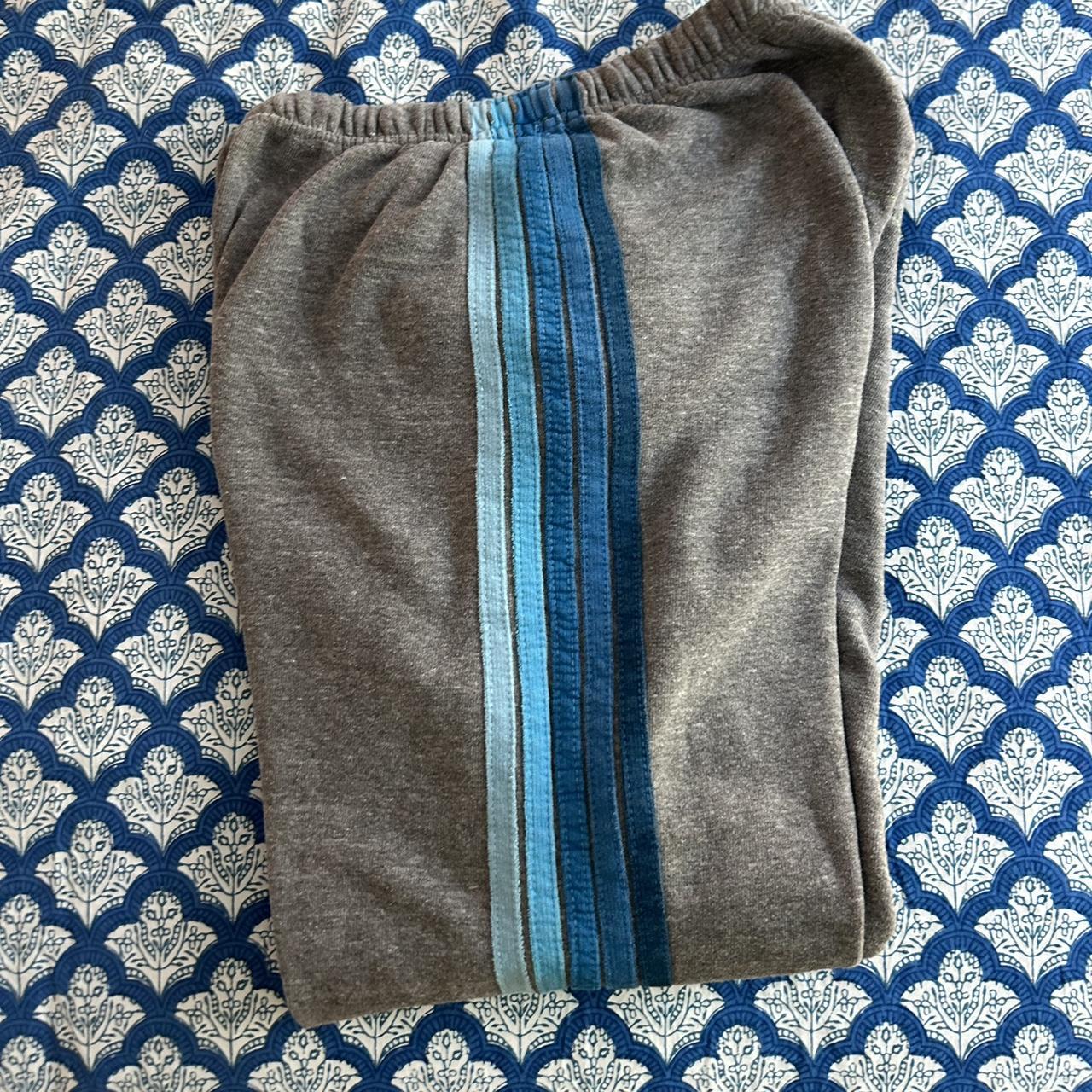 preppy aviator nation sweatpants - Depop