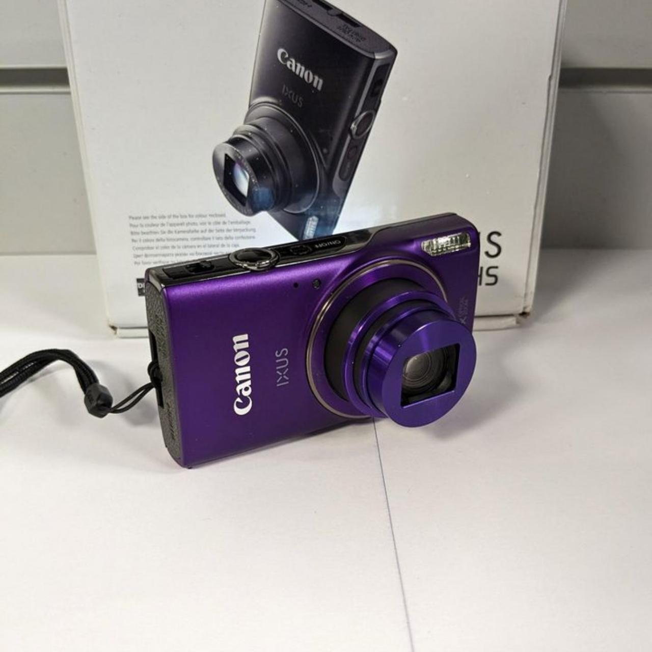 Canon IXUS 285 HS Compact Camera, 20.2 MP Purple - Depop