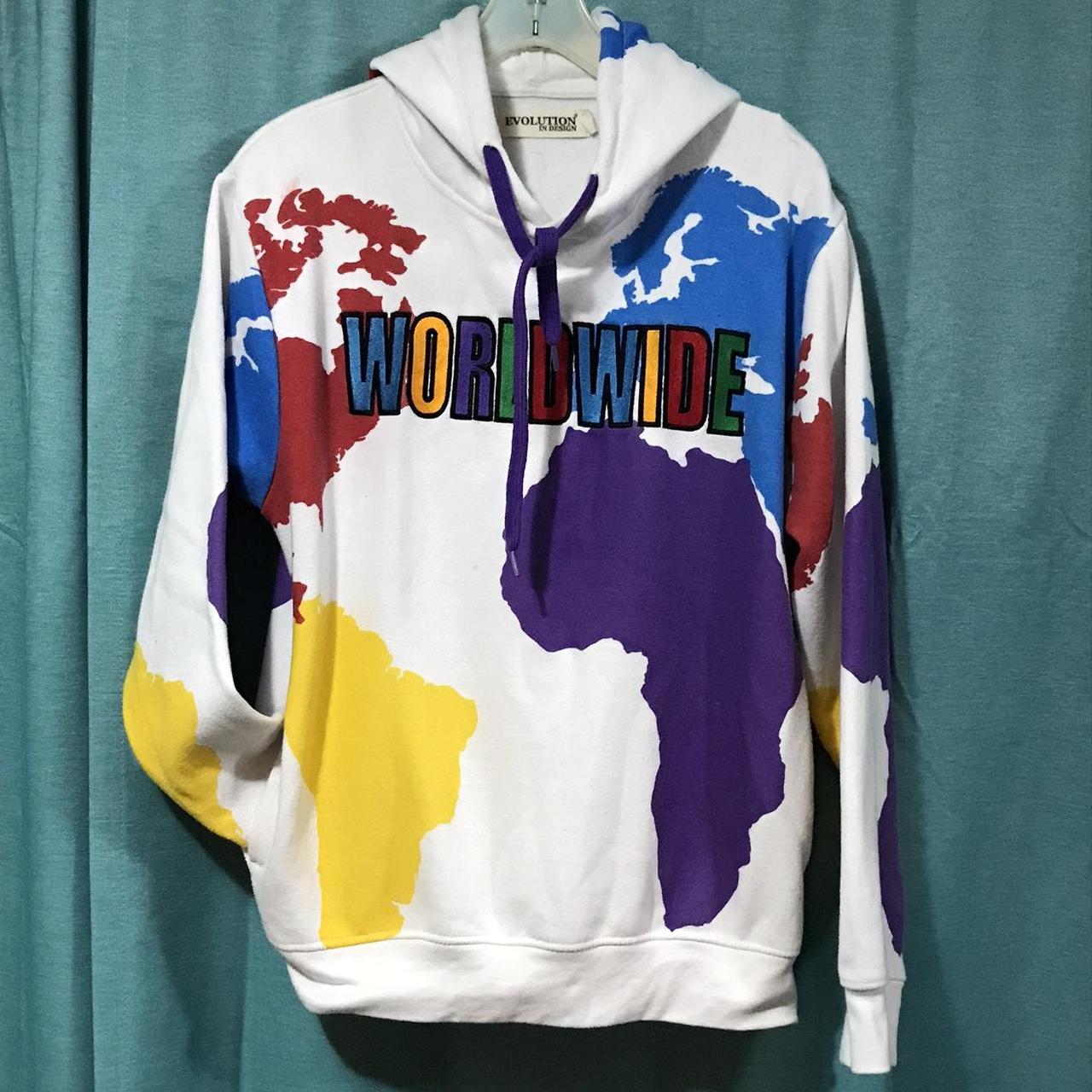 Evolution in Design Worldwide Hoodie and Sweatpants... - Depop