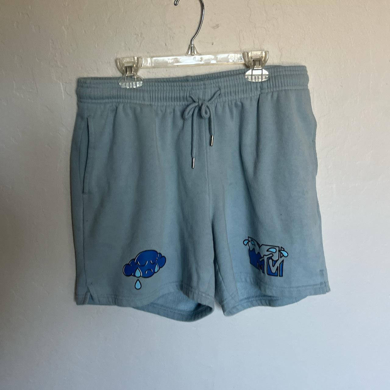 MTV crying shorts 5 inch inseam Brand new no tags - Depop