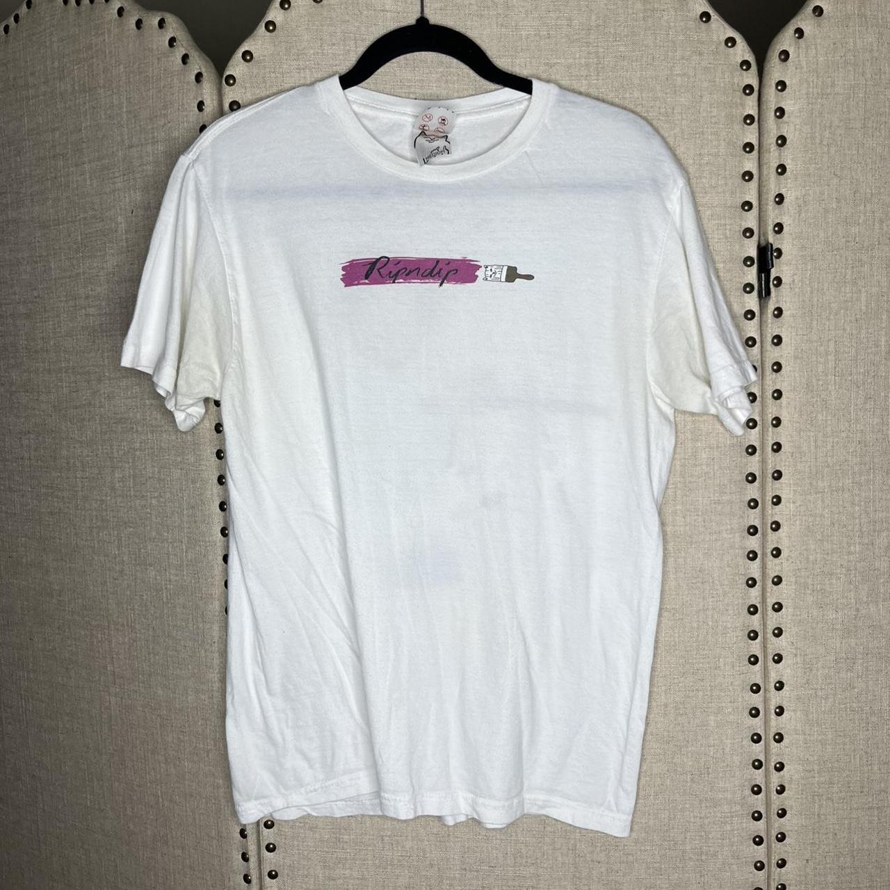 Rare Rip N Dip x Ketnipz Bob Ross T-shirt Size medium - Depop