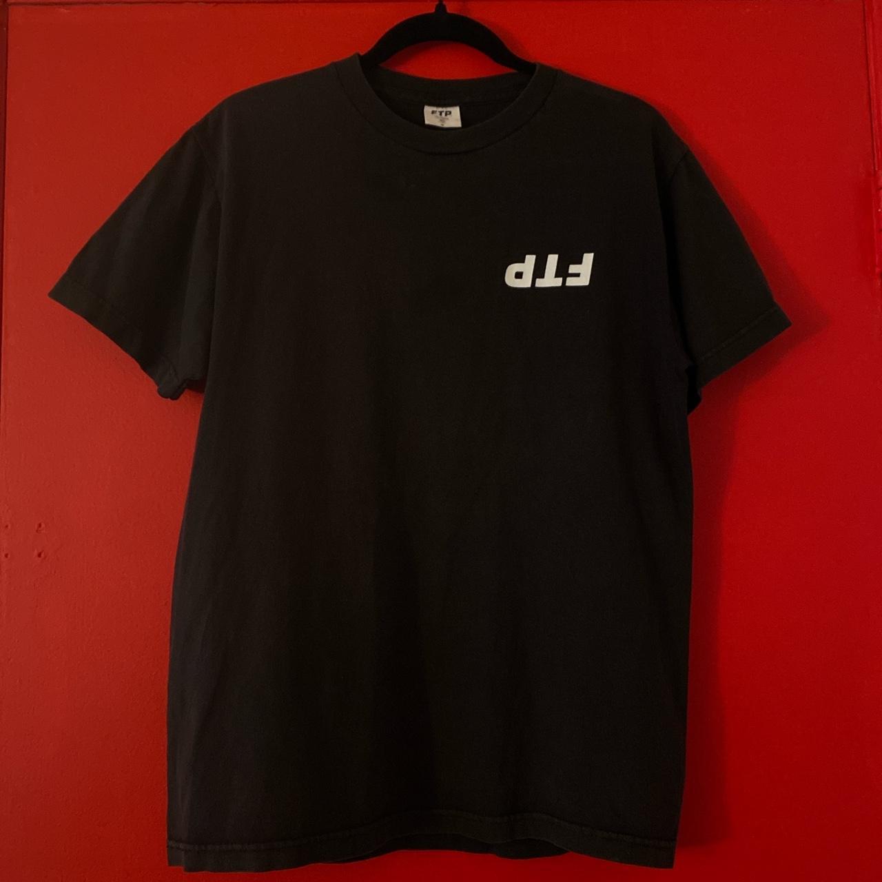 FTP Upside Down Logo T Shirt Official Genuine FTP... - Depop