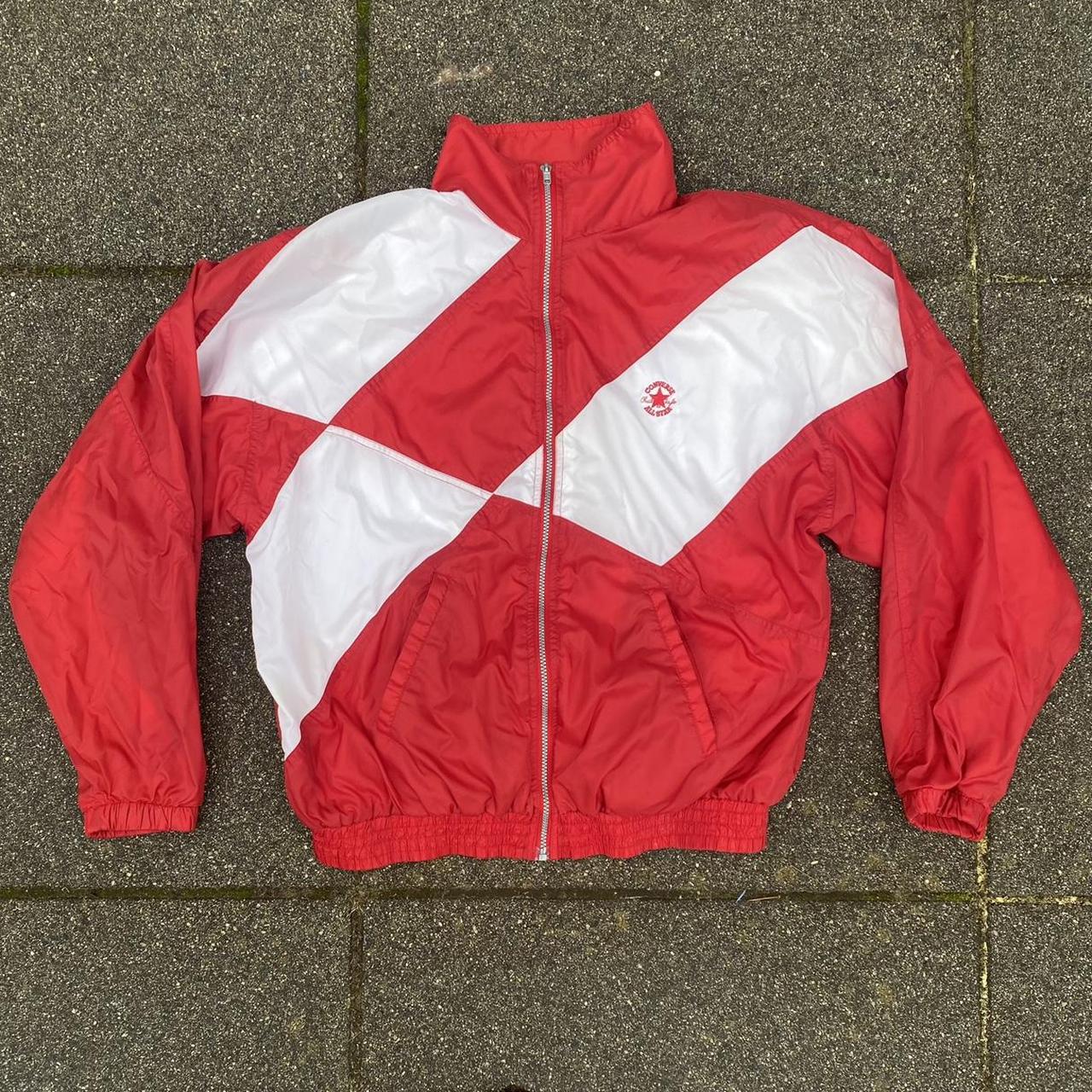 Amazing 90s vintage converse jacket Size ... - Depop