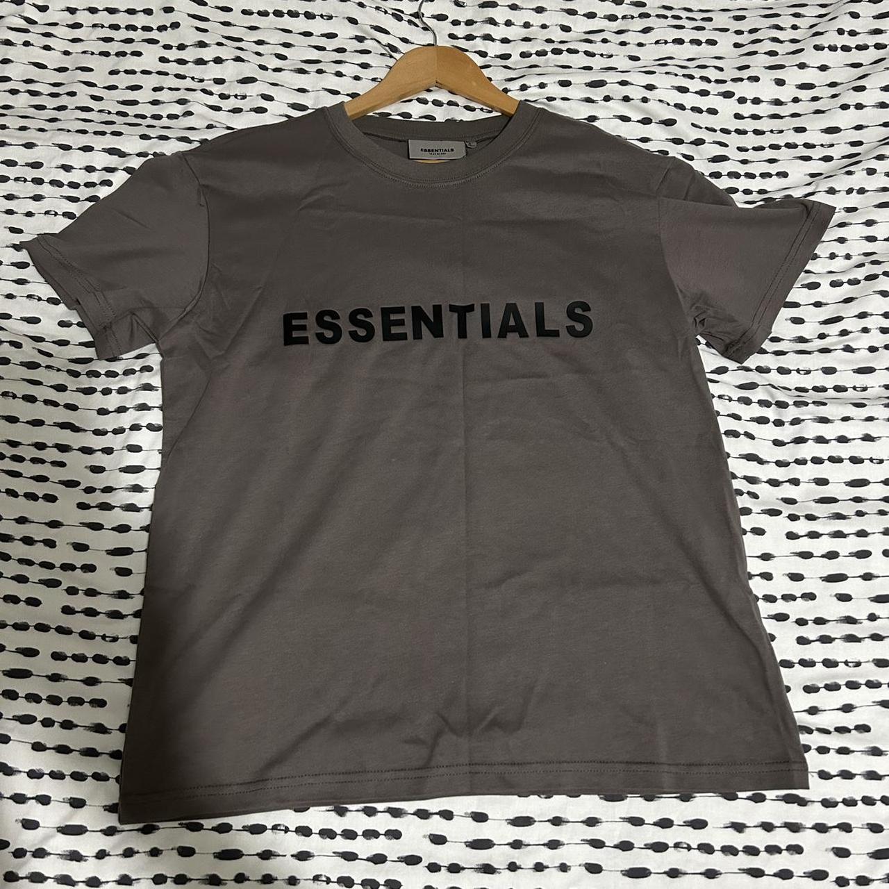 essentials shirt boxy fit never worn before great... - Depop