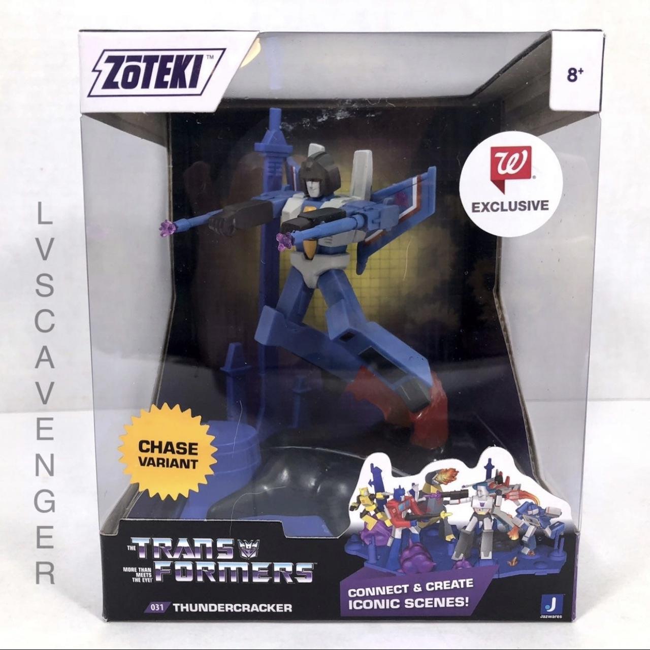 Jazwares Zoteki Transformers Chase Variant Figure... - Depop