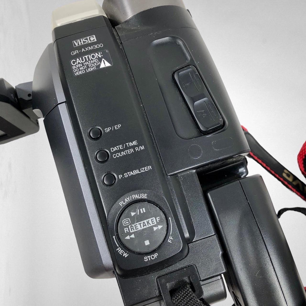 JVC GR-AXM300U VHS-C VHS Analog Camcorder w/battery... - Depop