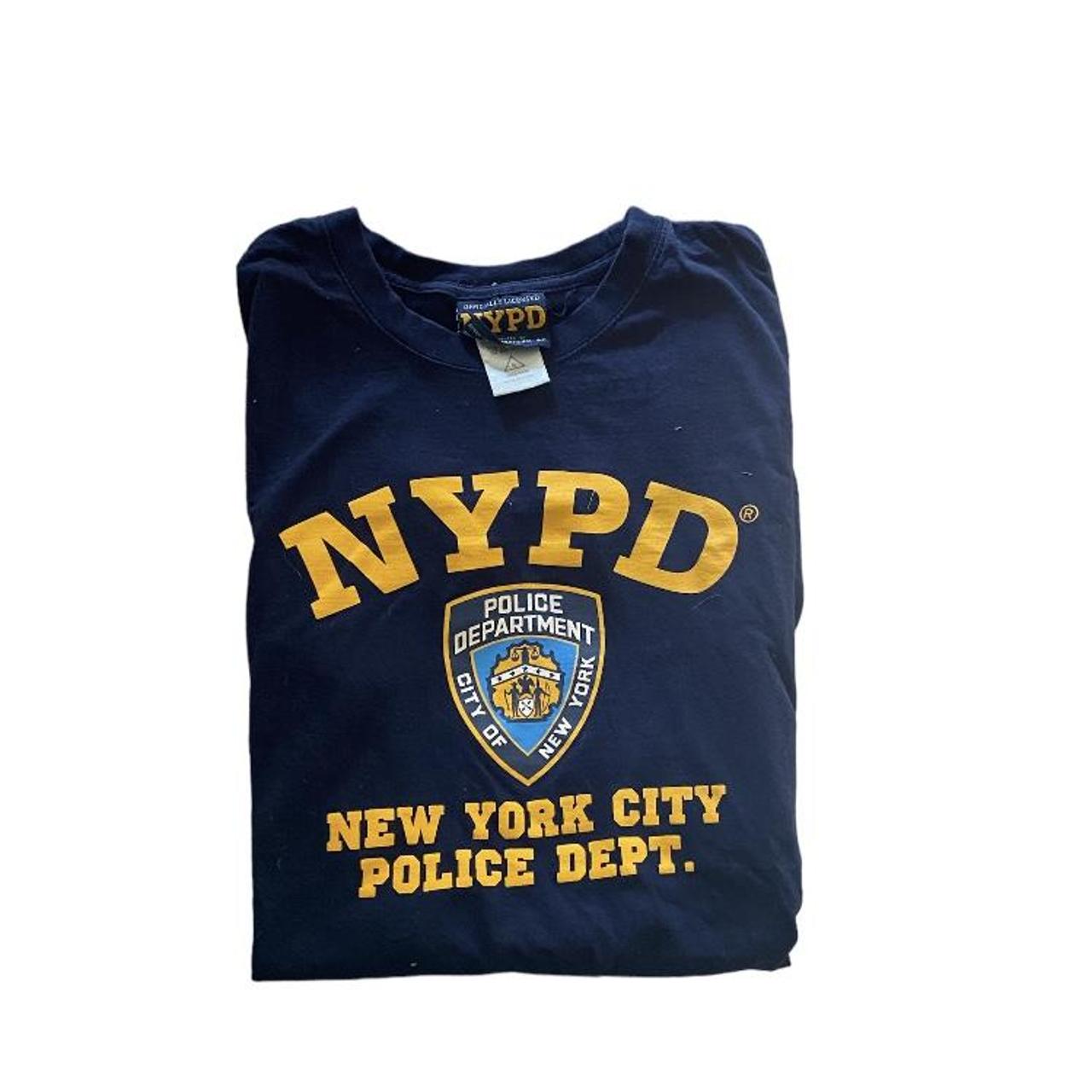Cool New York NYPD graphic t-shirt -best fit a... - Depop