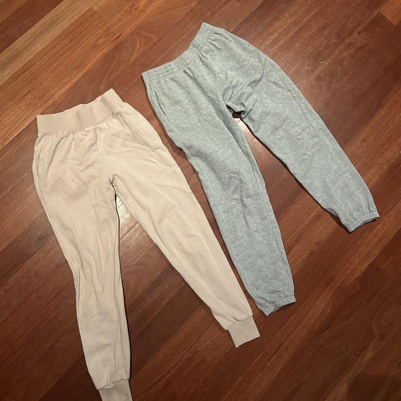 2 for $15 supre and factorie trackies worn once... - Depop