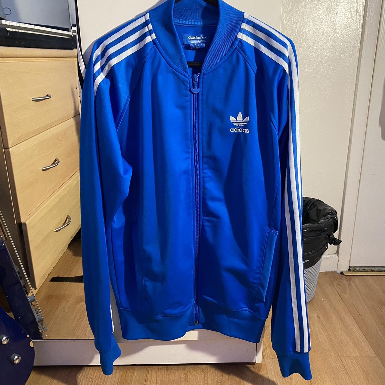 Adidas Track Jacket | Blue 🔵 | Size Small | Same or... - Depop