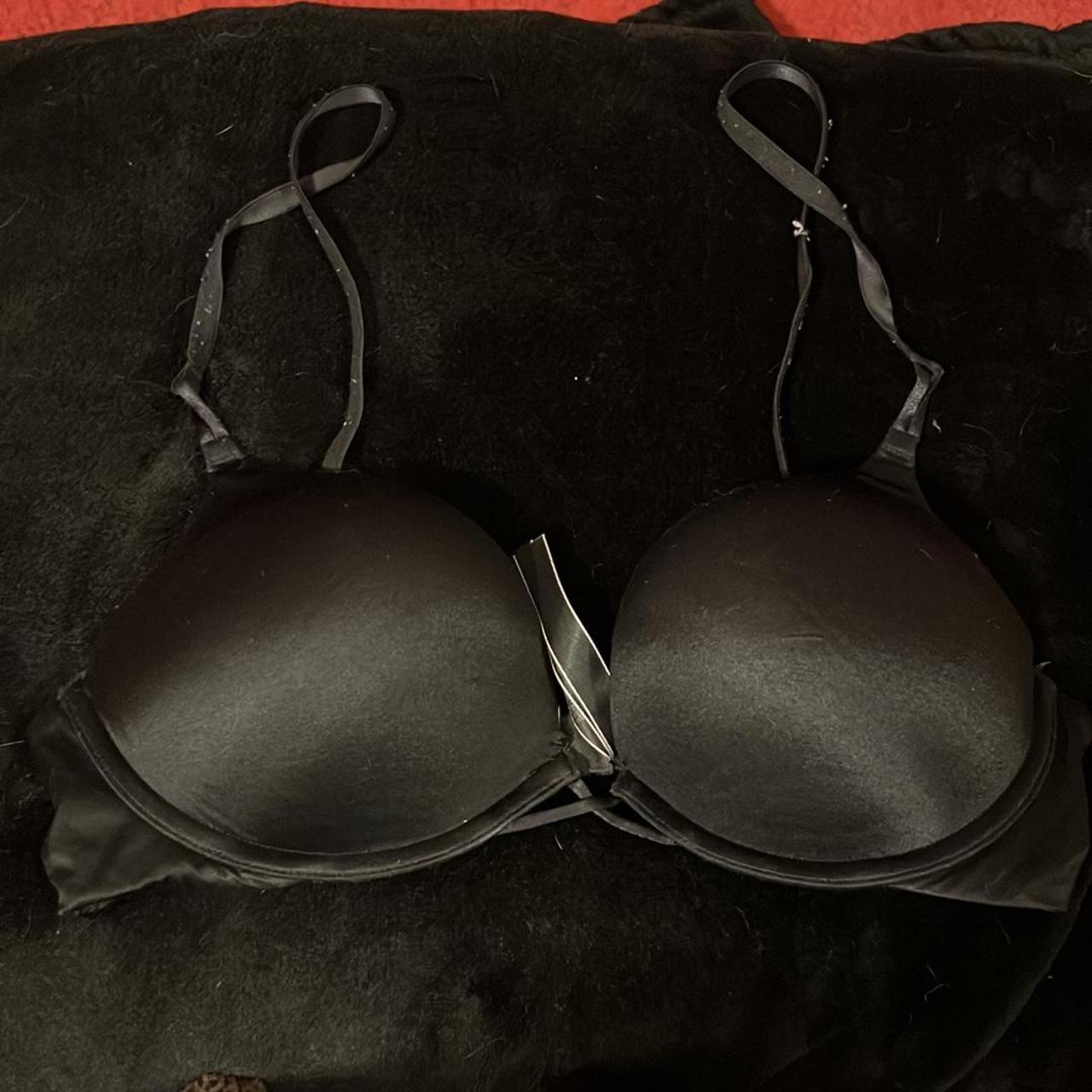 well worn victoria secret bombshell bra. has one cup... - Depop
