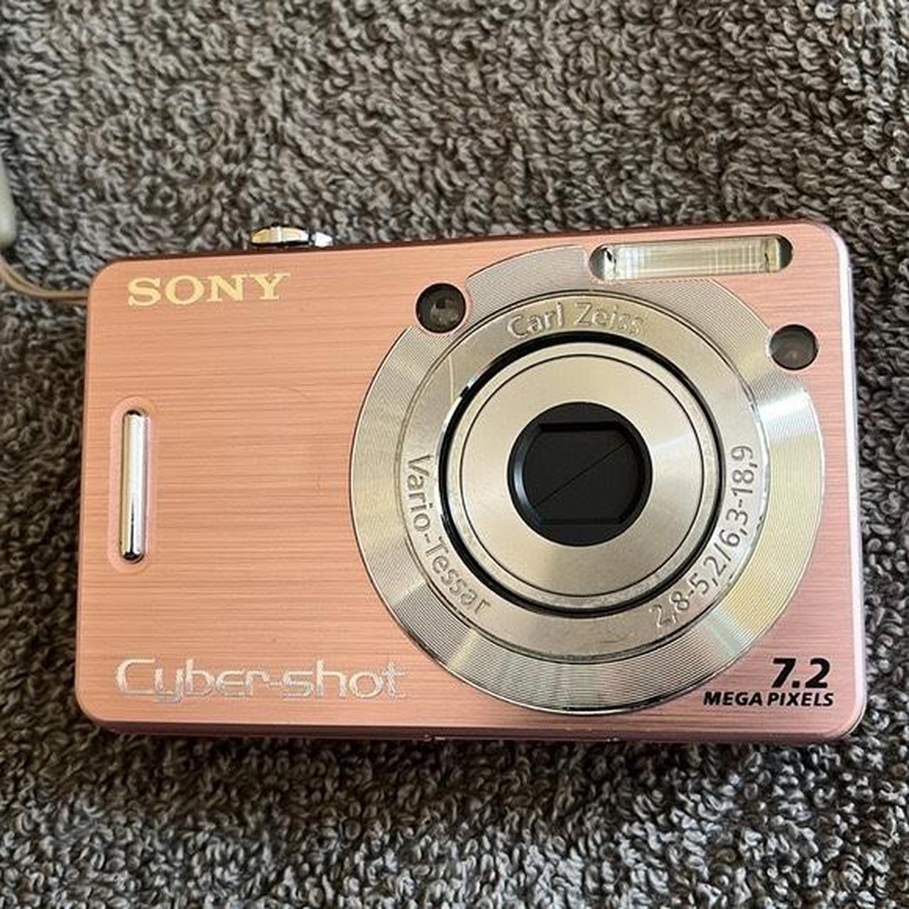 Cybershot DSCW55 72MP Digital Camera Pink Pink ... | Depop
