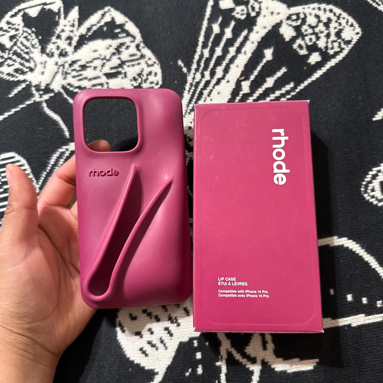 Rhode iPhone 14 Pro case in raspberry jelly #rhode... | Depop