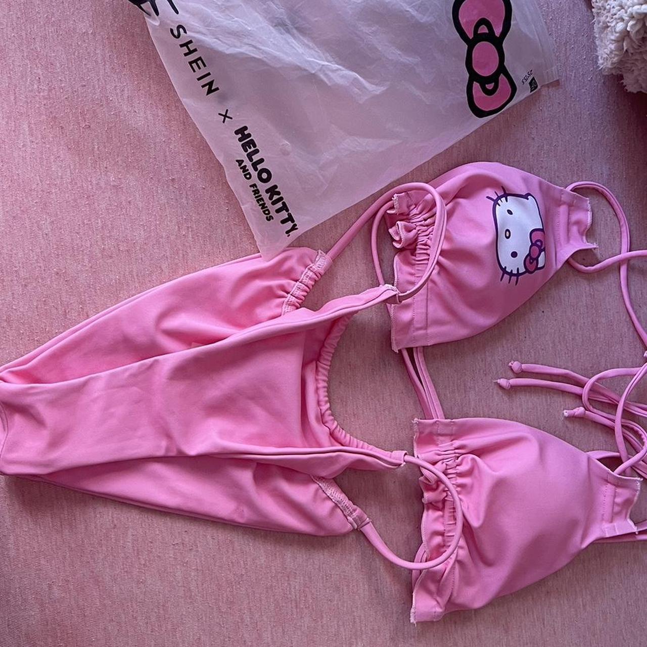 Shein x hello kitty bathing suit Never worn outside... - Depop