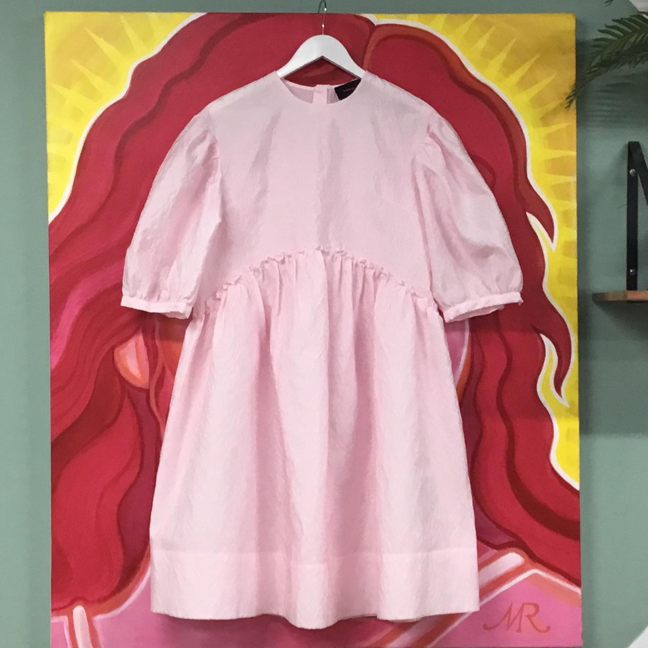 SIMONE ROCHA Pink Dress Description: Size S... - Depop