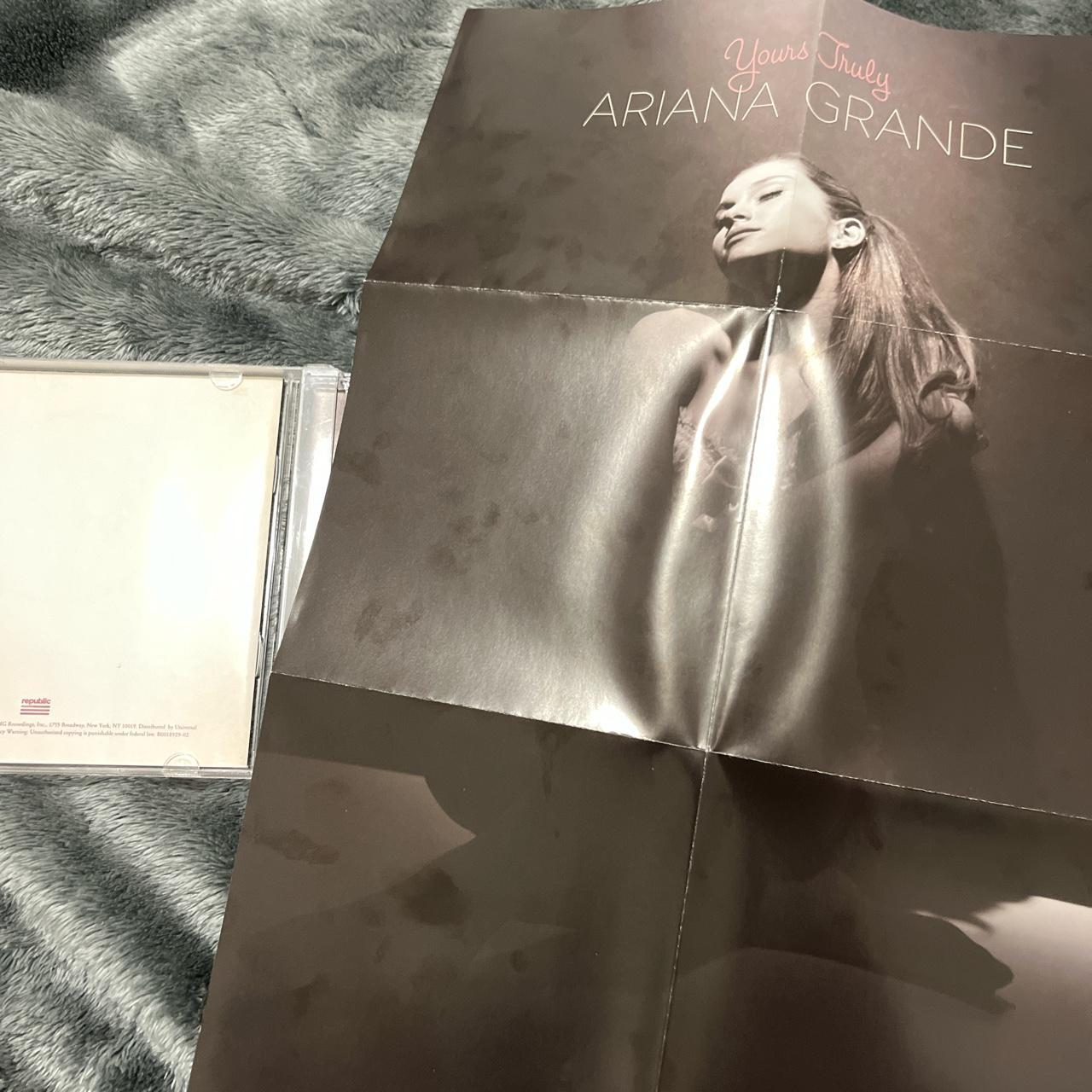 ariana grande yours truly target exclusive cd with... - Depop