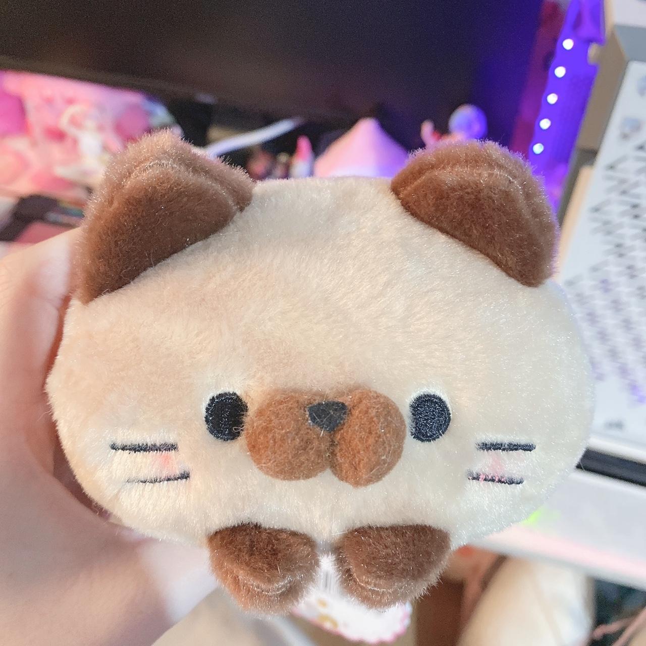 Kawaii cute small cat plushie plush toy new with... - Depop