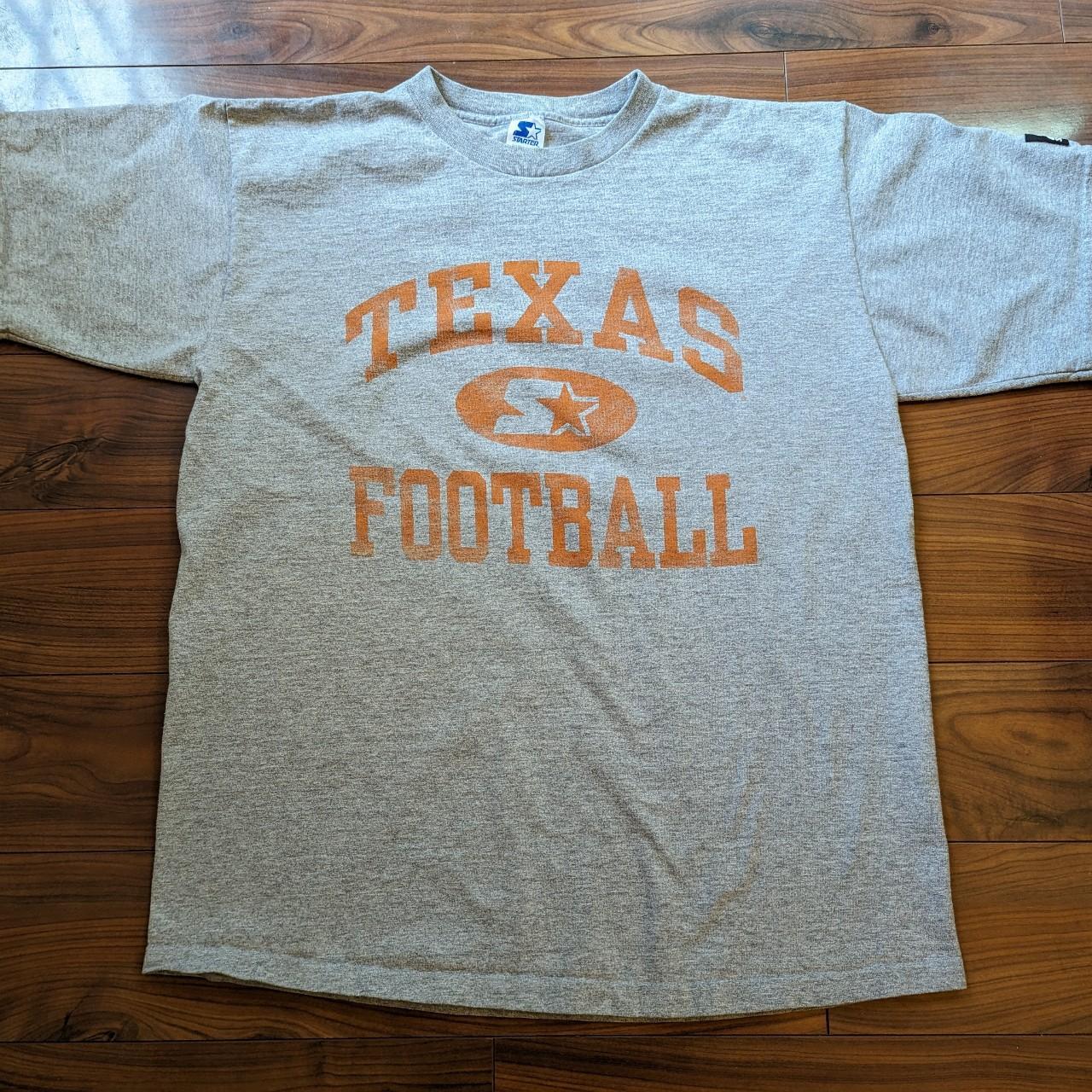 Starter 90s Texas Longhorns Football T-Shirt... - Depop