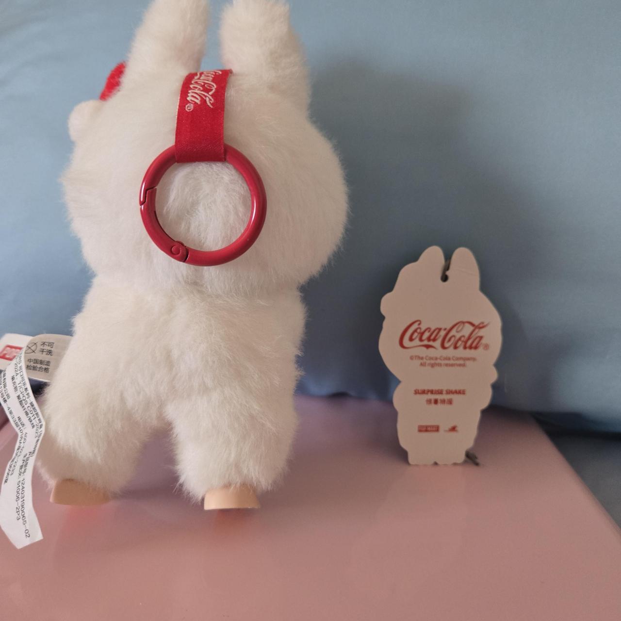 Labubu Keychain -Coca cola comes with collectible... | Depop
