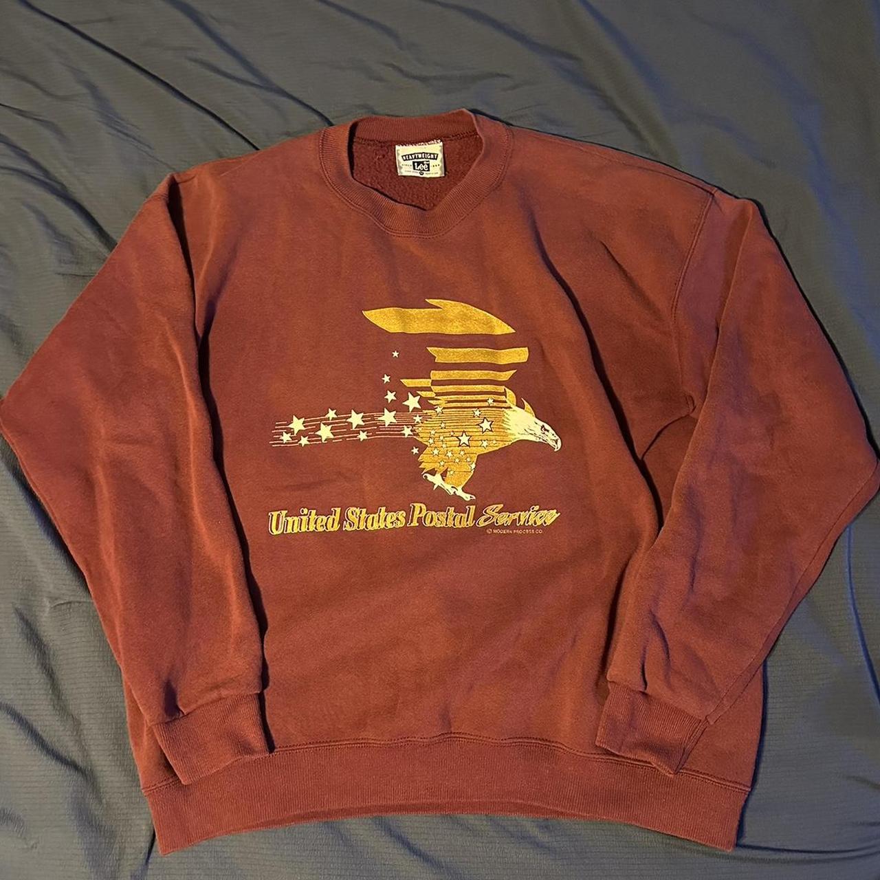 90s USPS crewneck Measurements- 25W x 26L | Depop