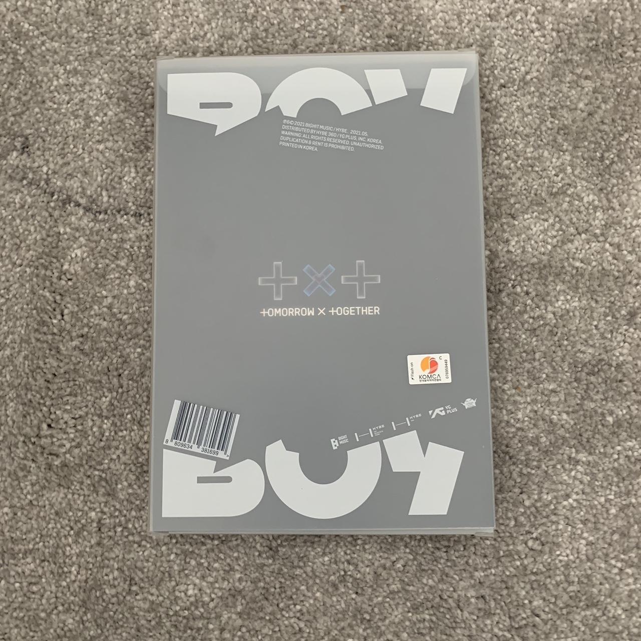 txt freeze album includes: photobook, stickers (... - Depop