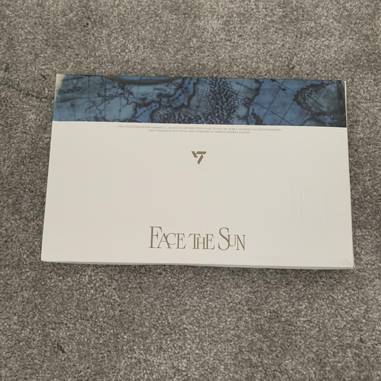 seventeen face the sun album includes: photobook,... - Depop