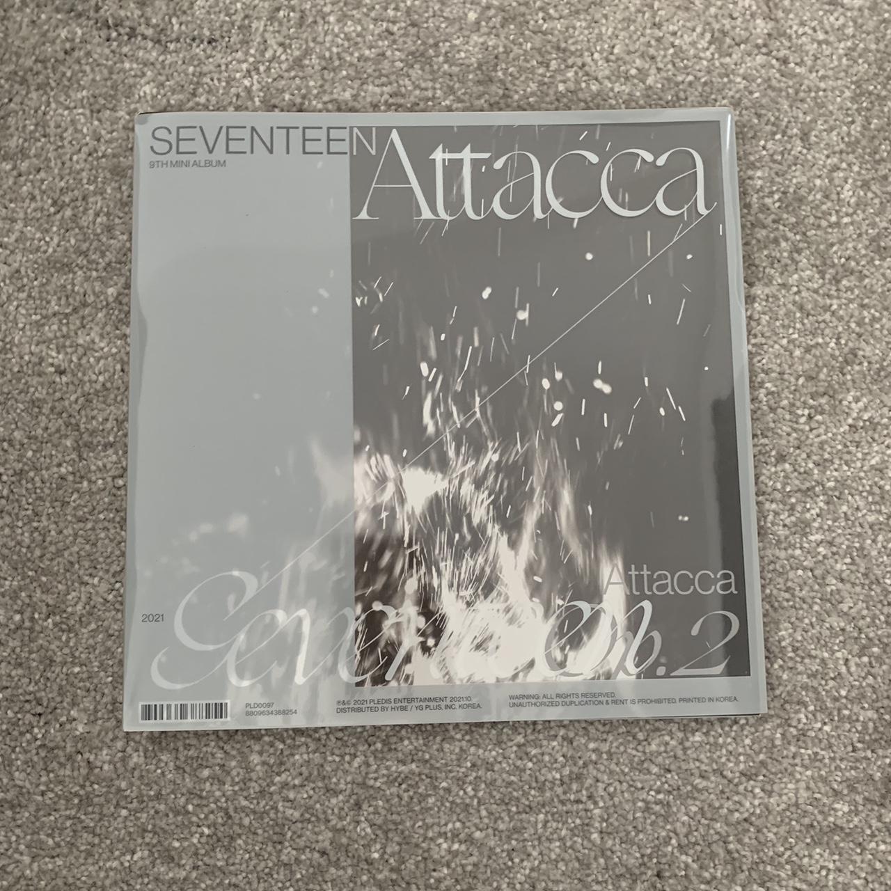 seventeen attacca album includes: photobook, cd,... - Depop