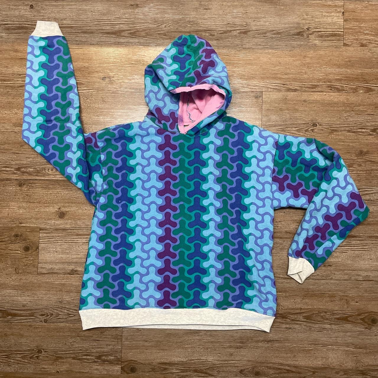 CUSTOM 1OF1 HOODIE/COAT SIZE M/L EXTREMELY... - Depop