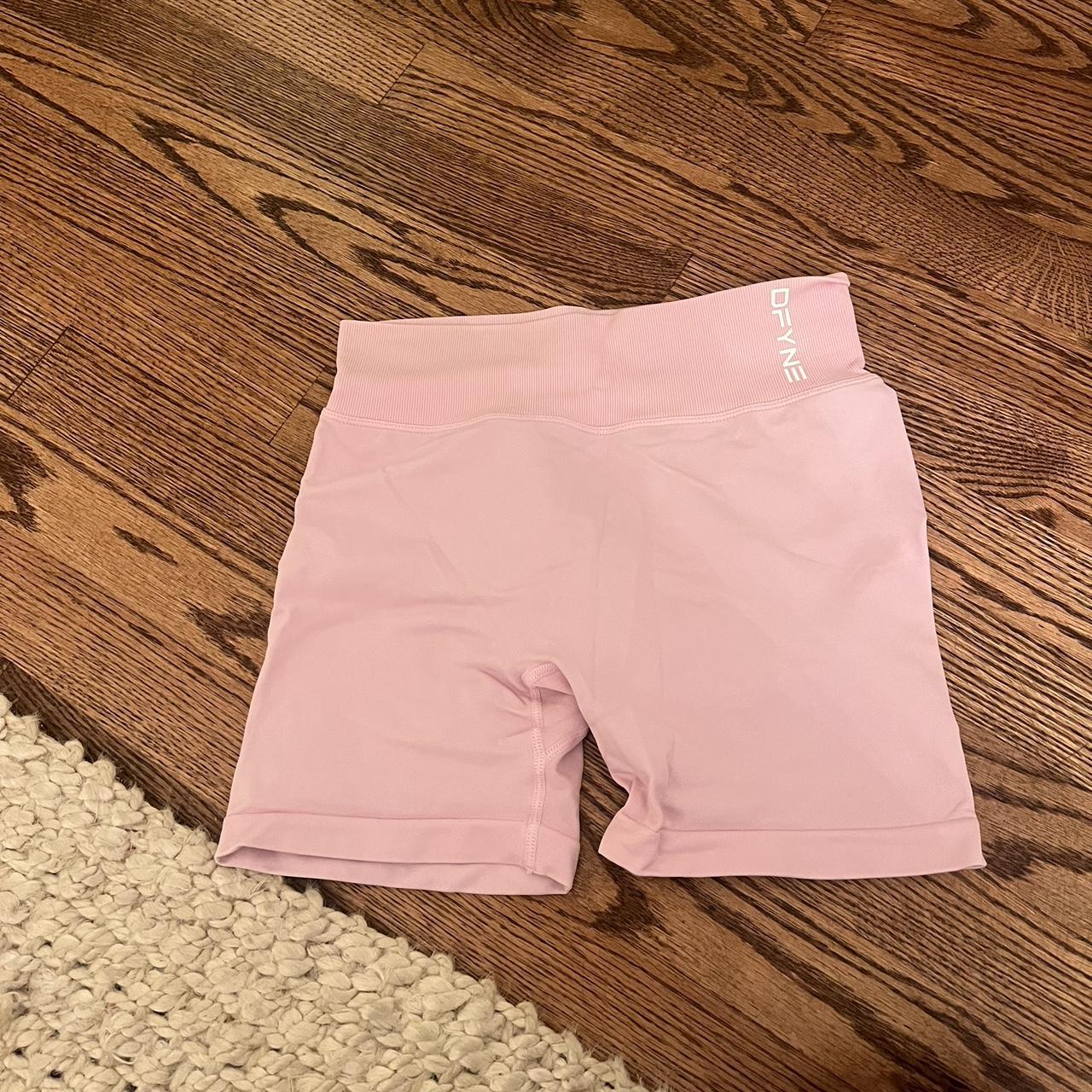 Dfyne dynamic pink shorts. Look like the color in... - Depop