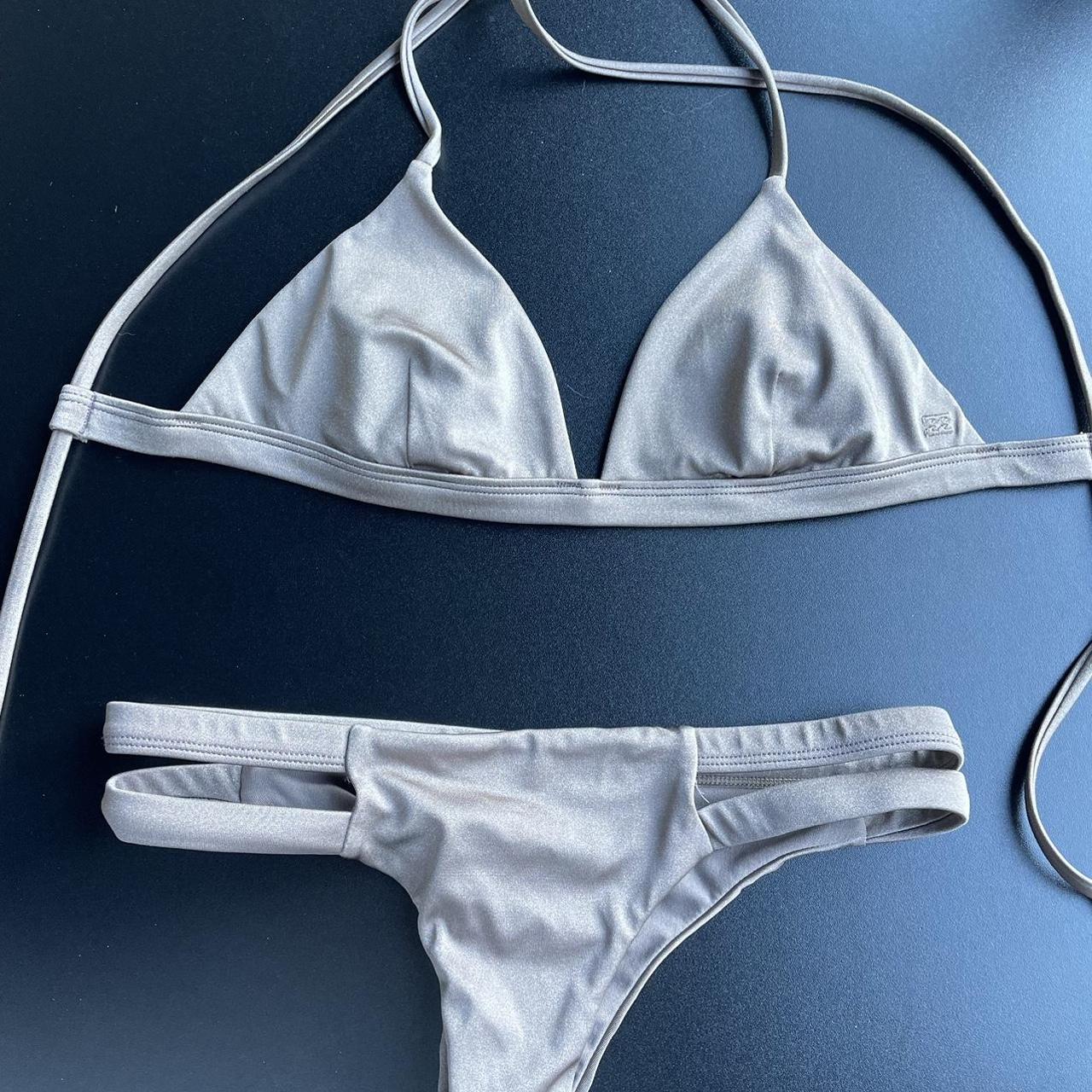 Billabong Gold Swimsuit Set - Depop