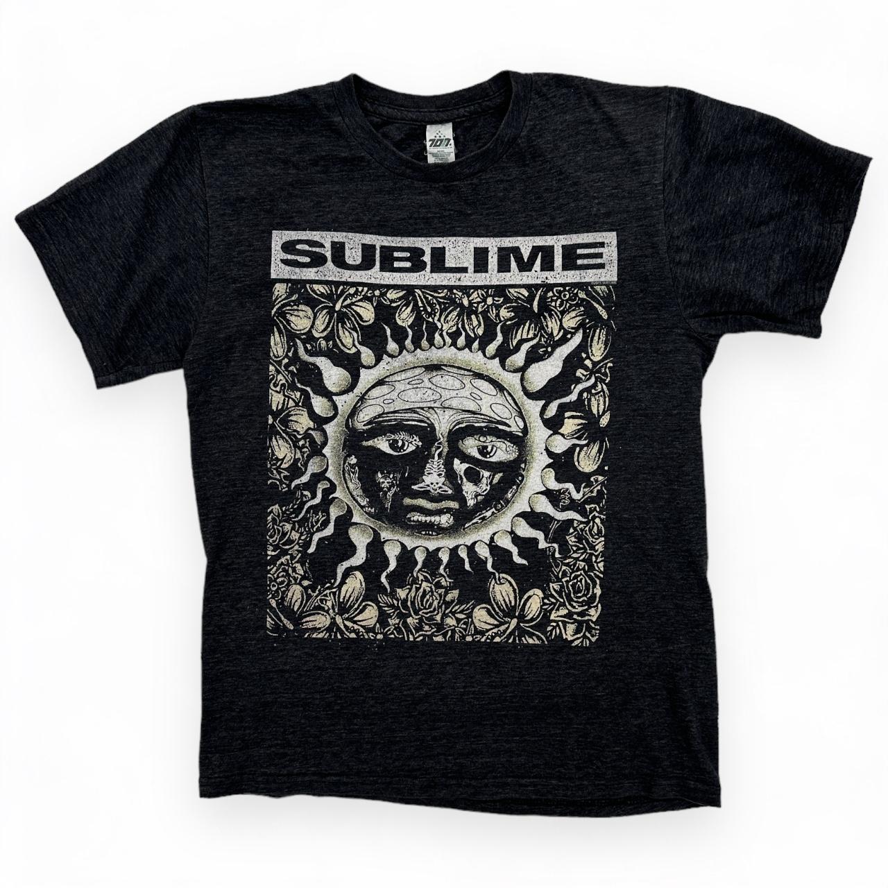Vintage Sublime Band Tee Distressed 707 by Fantasy... | Depop