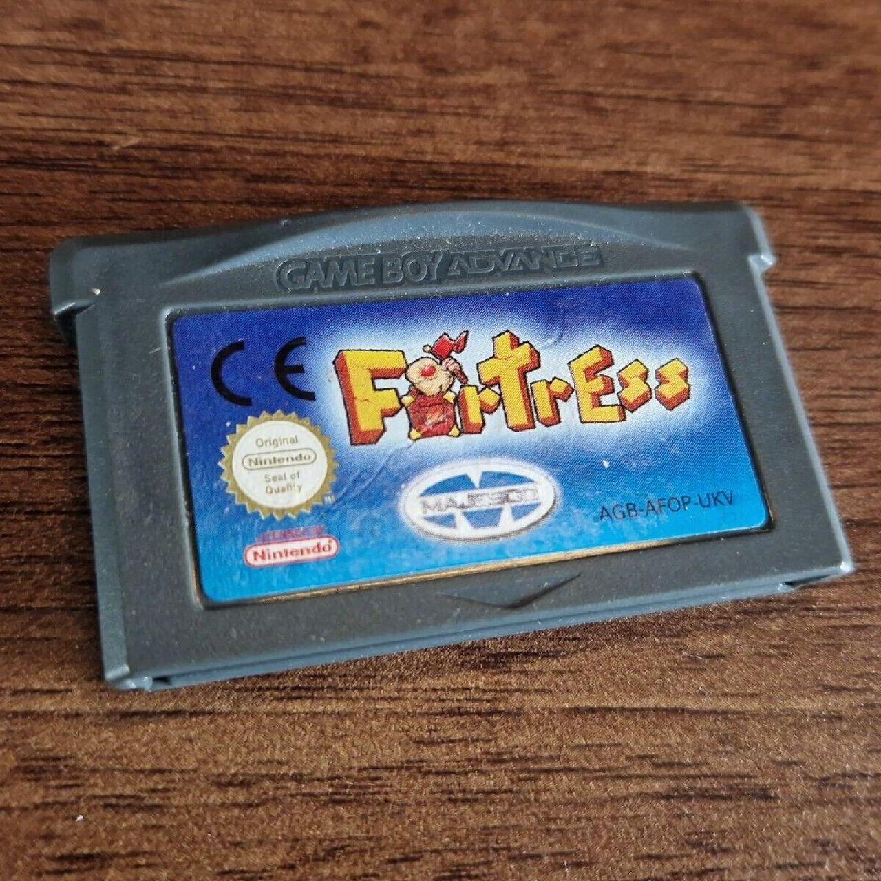 Gba Gameboy Advance Fortress Game Cart Only - Depop