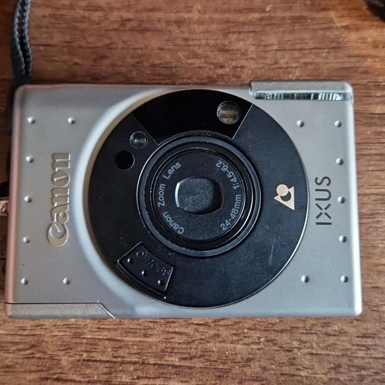 Compact Camera Canon IXUS, ELPH APS Wet Film + Flash... | Depop