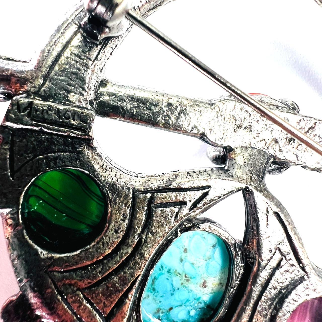 Miracle Celtic Sword & Shield Blue Green Orange... | Depop