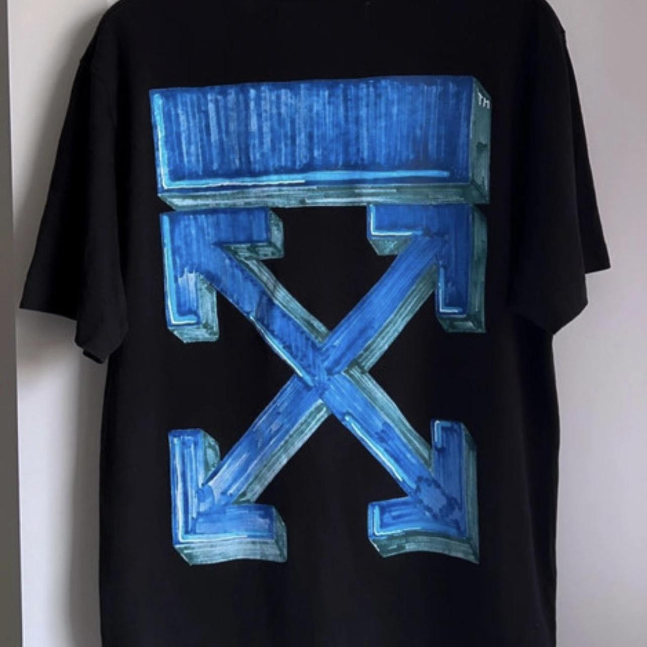 OffWhite Marker Arrow Mens Tshirt - size Large Only... - Depop