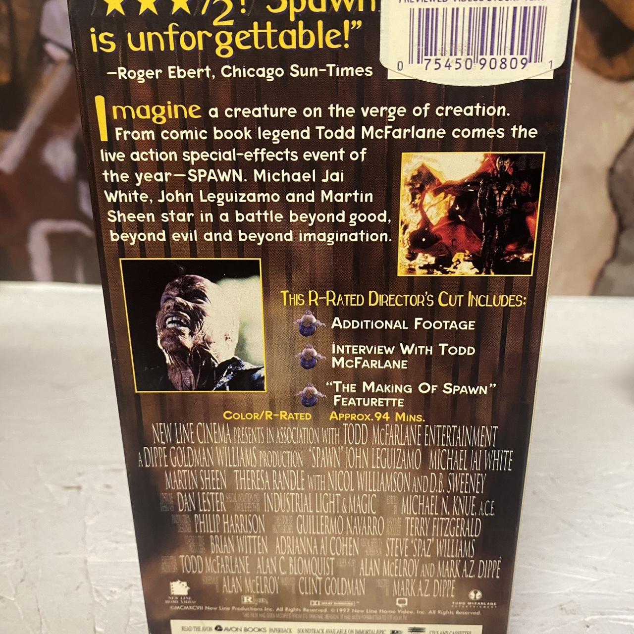 Spawn (VHS, 1997, Rated R Directors Cut) | Depop