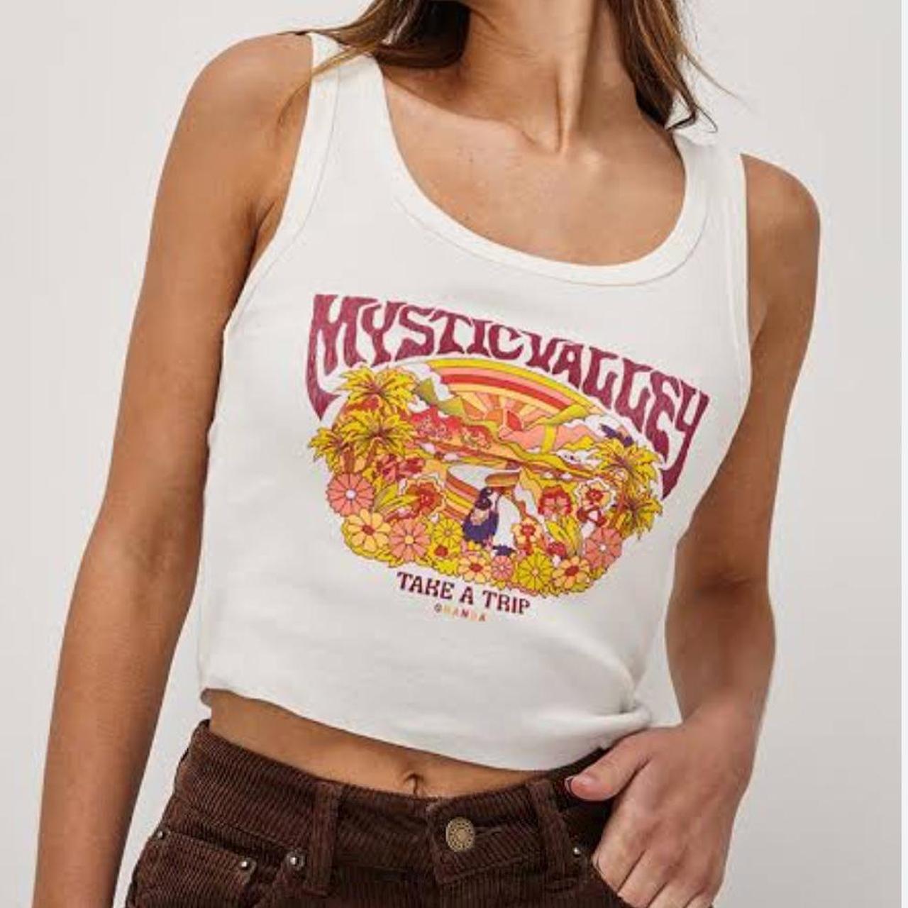 Super cute Ghanda singlet Perfect for summer size 10 - Depop