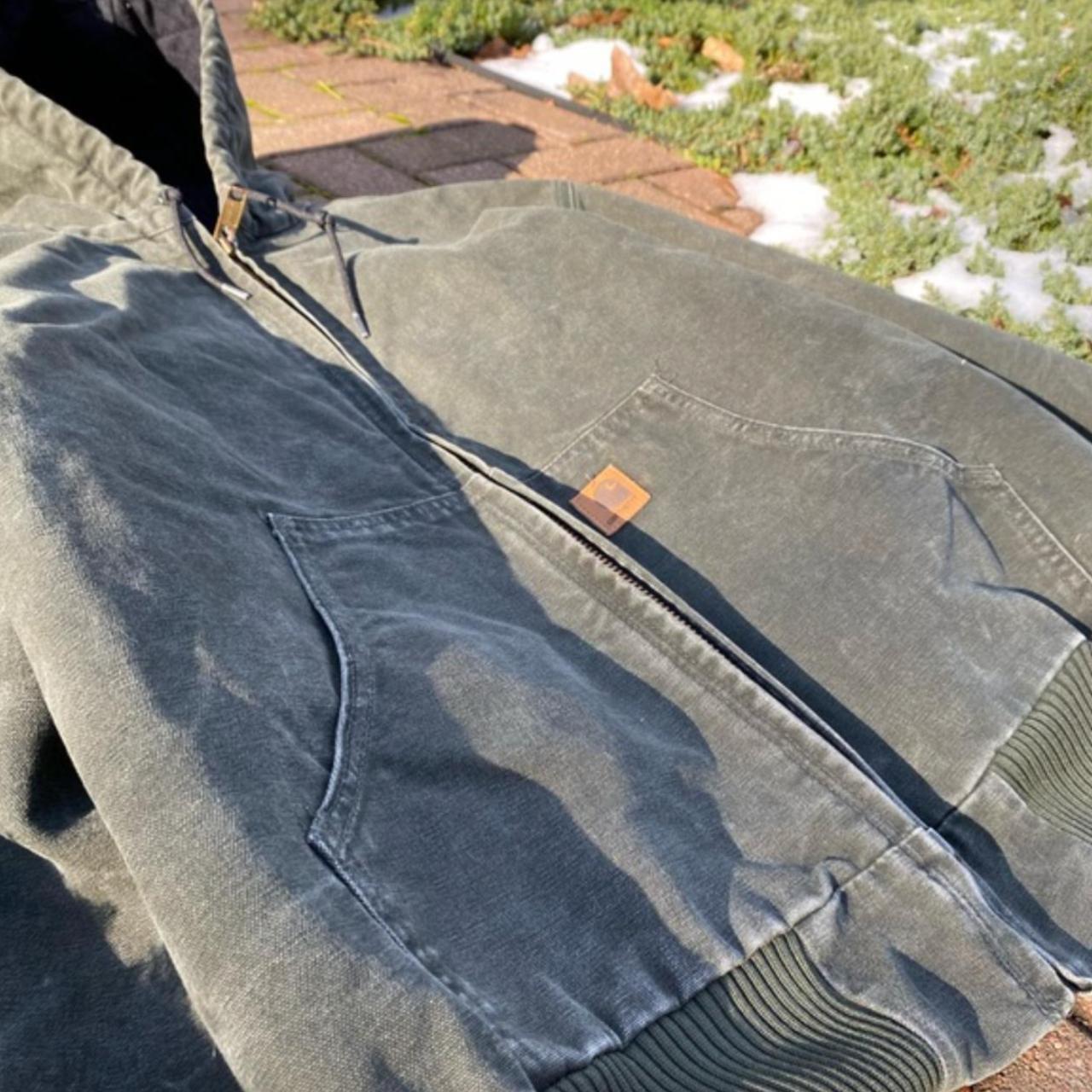 Vintage Carhartt Jacket Forest Green Absolutely... - Depop