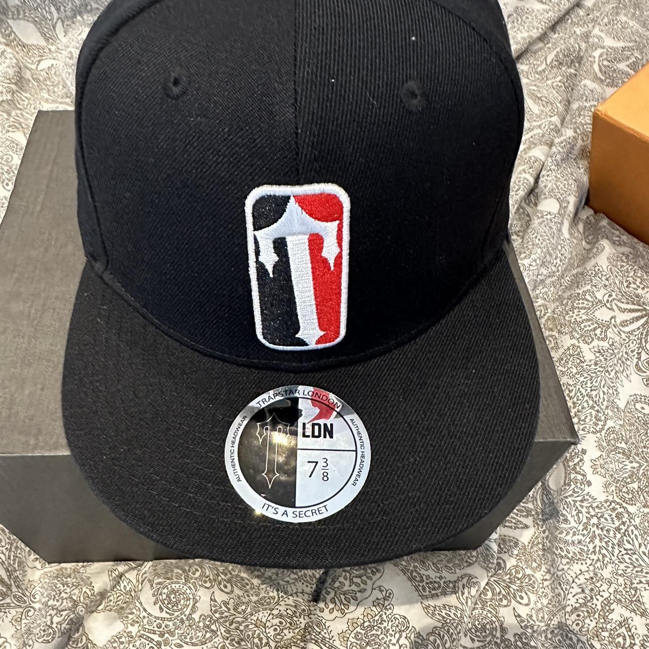 Trapstar Men's Black Hat | Depop