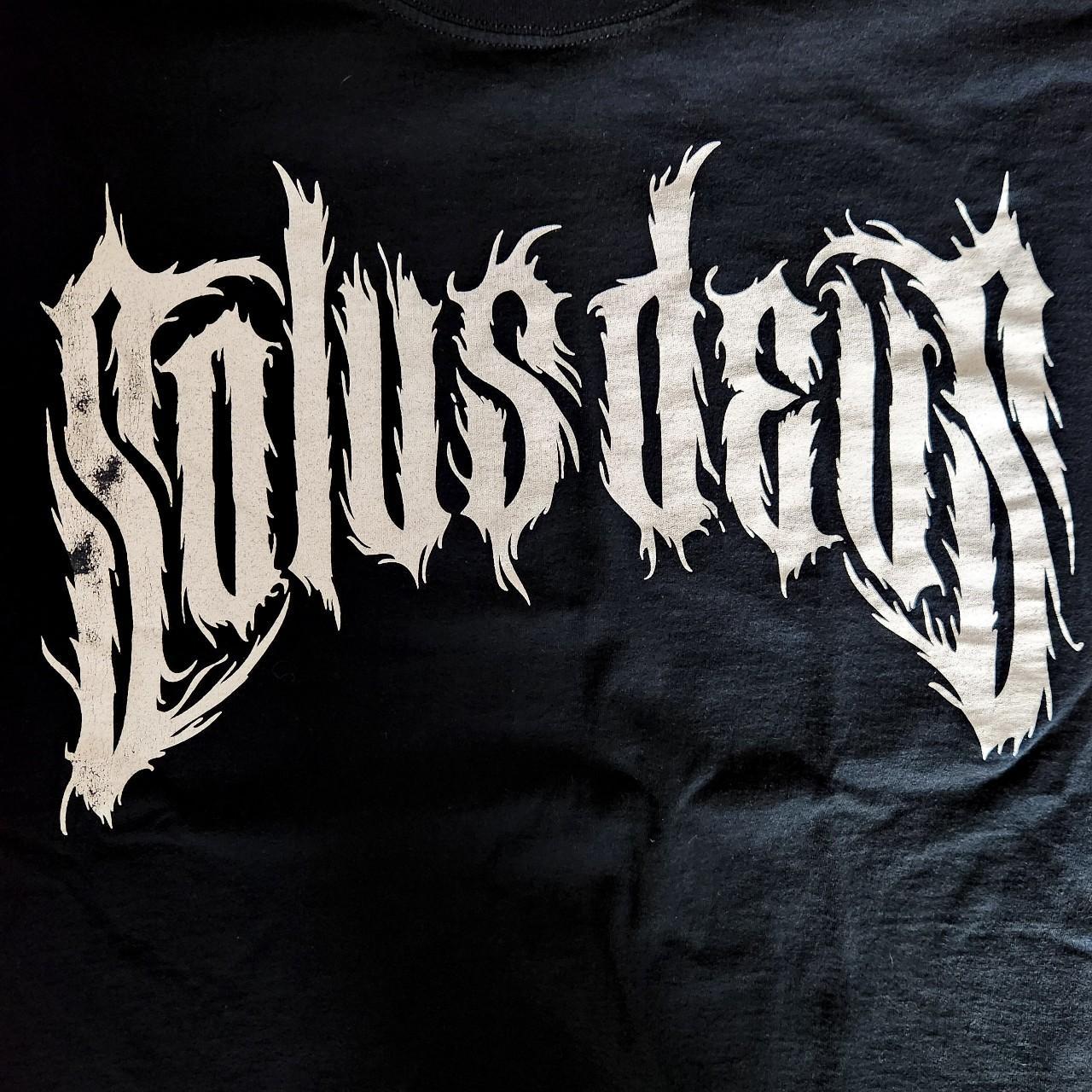 Solus Deus - Band Logo T-shirt sz: Large on Fruit of... - Depop