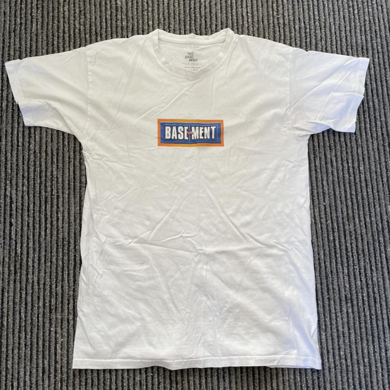 Basement Irn Bru t-shirt. General wear, slightly... - Depop