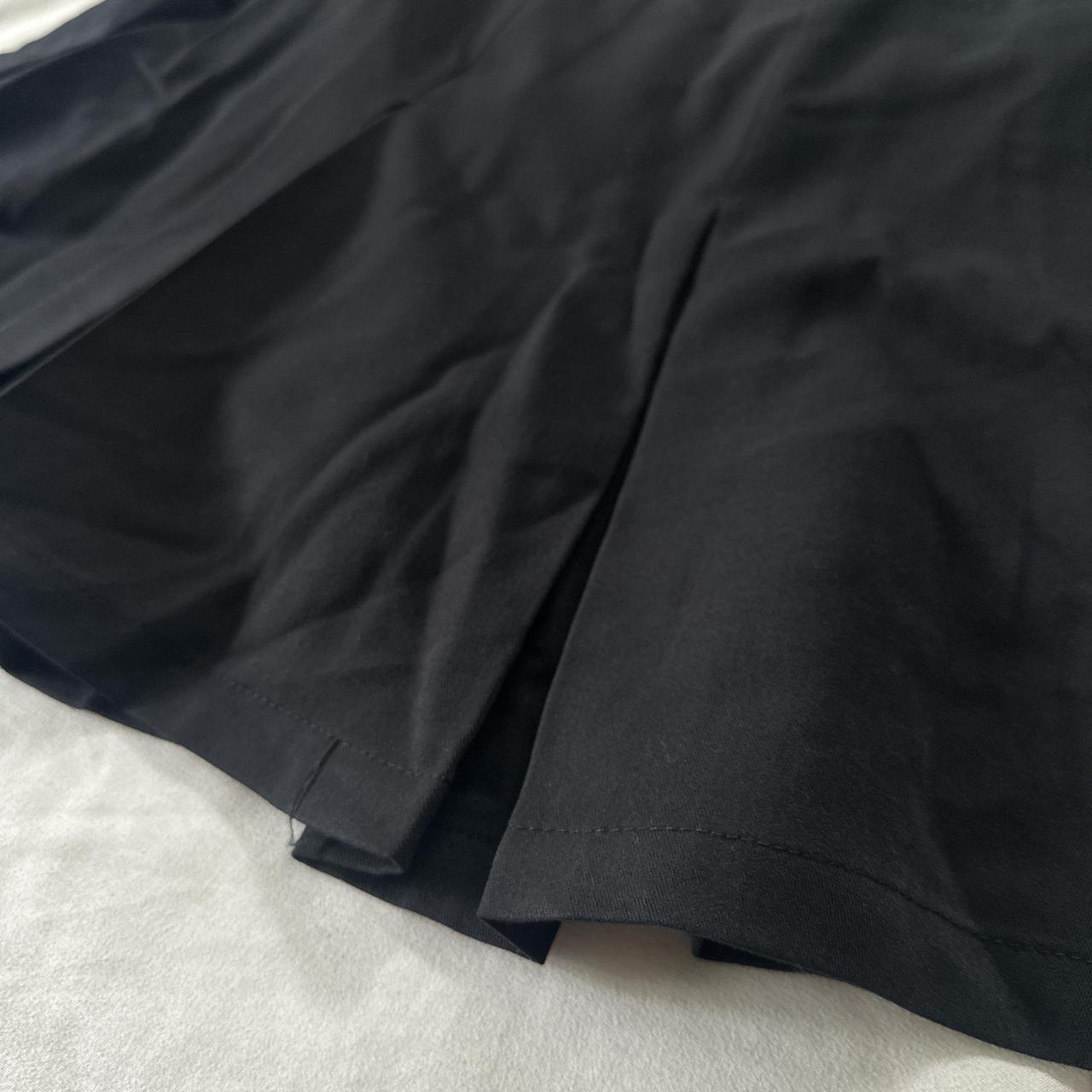 Black mini pleated extra short skirt #miniskirt #skirt | Depop