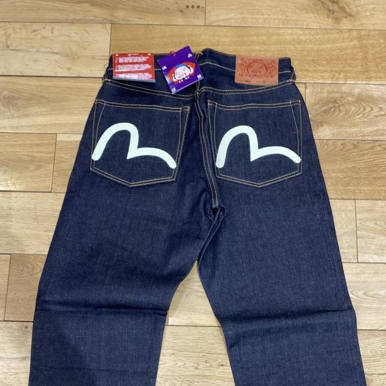 Evisu Denim Jeans Brand new with tags W28 Raw &... - Depop