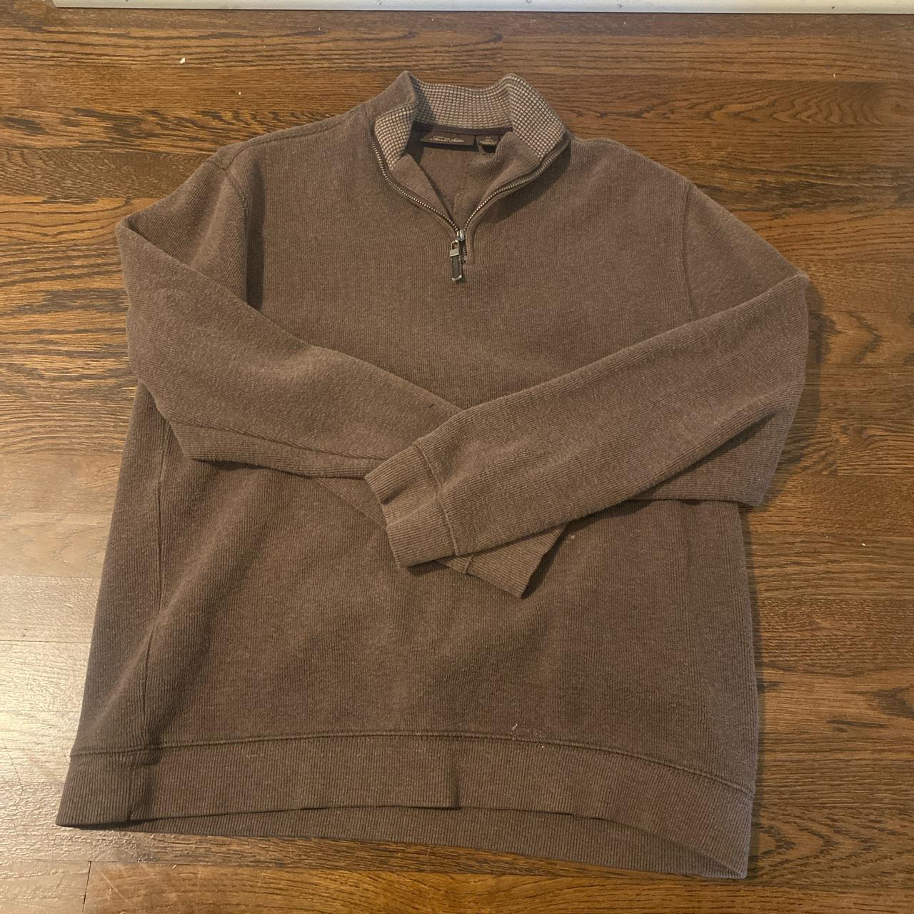 Crewneck #vintage #brown #fall #winter - Depop